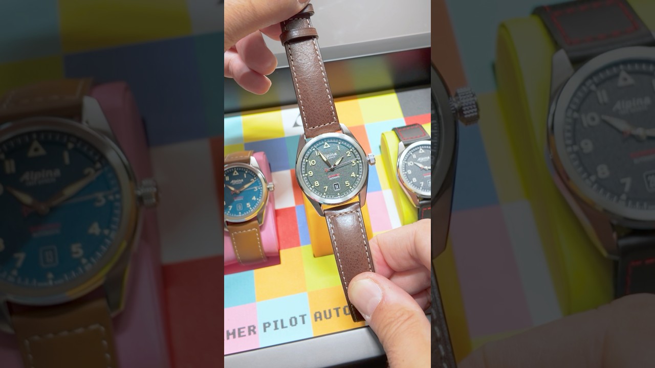 Introducing the 2026 @alpinawatchesofficial Startimer Pilot #shorts #horbiter #watchesandwonders