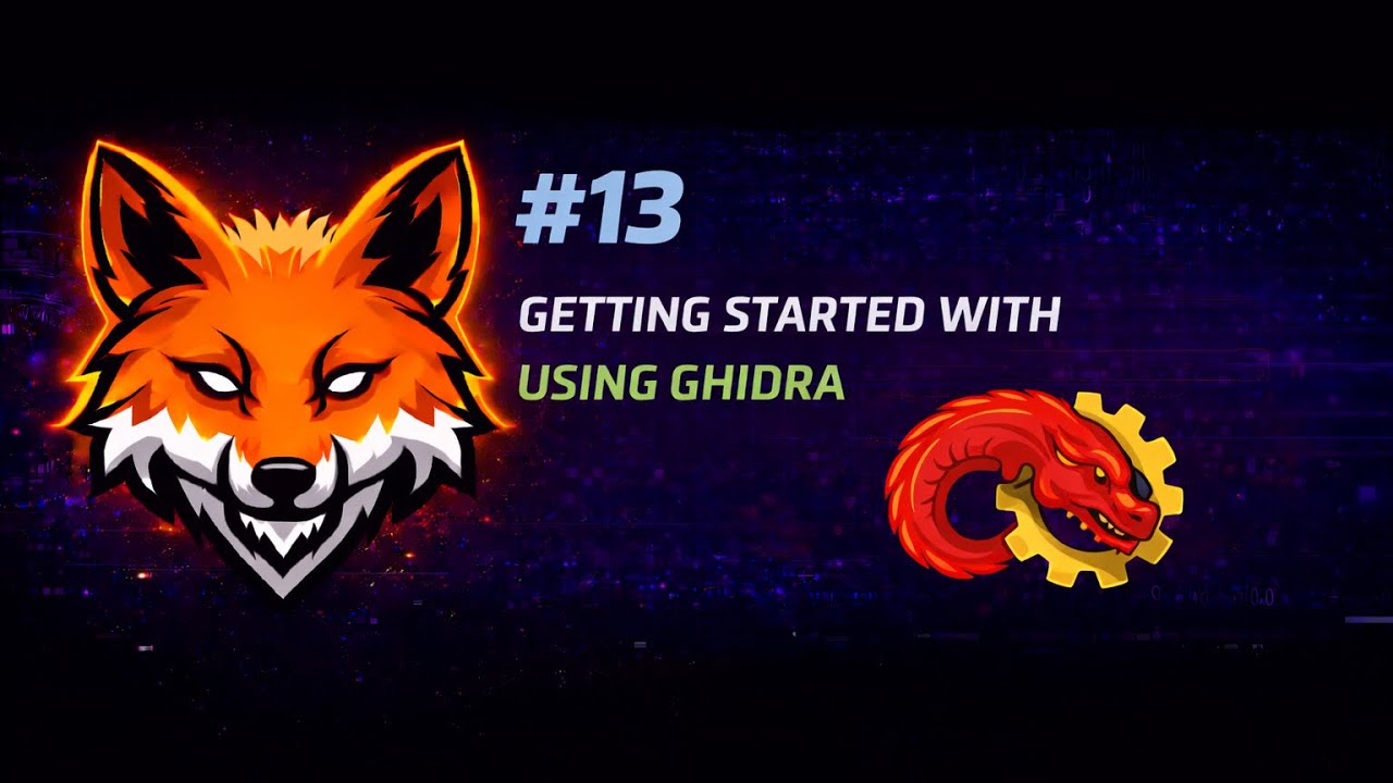 #13 Getting Started With Using Ghidra