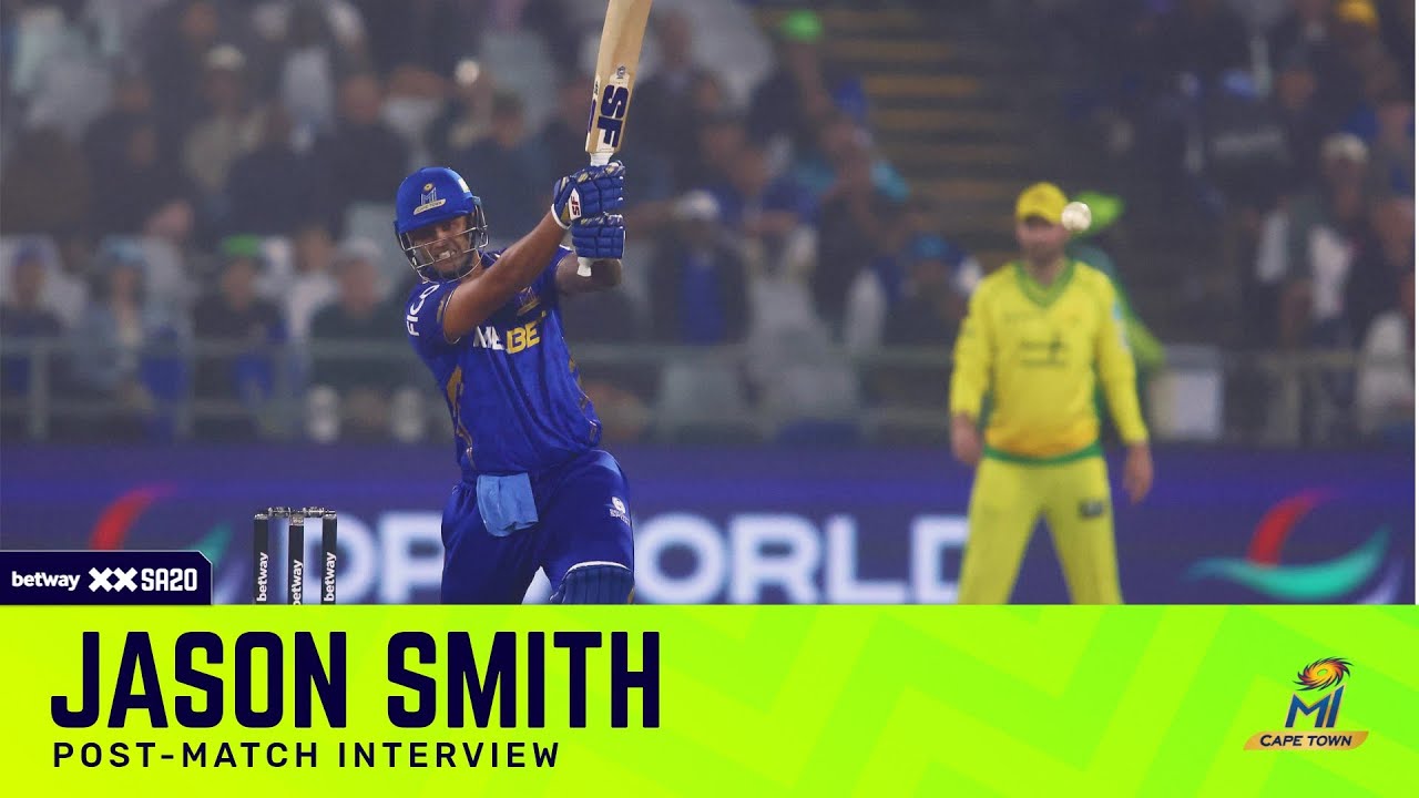 Jason Smith, MI Cape Town | MICTvJSK Post-match interview | Betway SA20