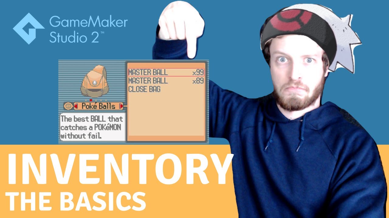 Inventory System Basics (GameMaker Studio 2 Tutorial)