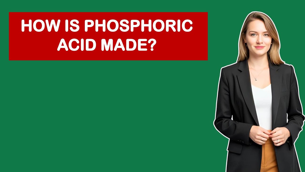 How Is Phosphoric Acid Made?