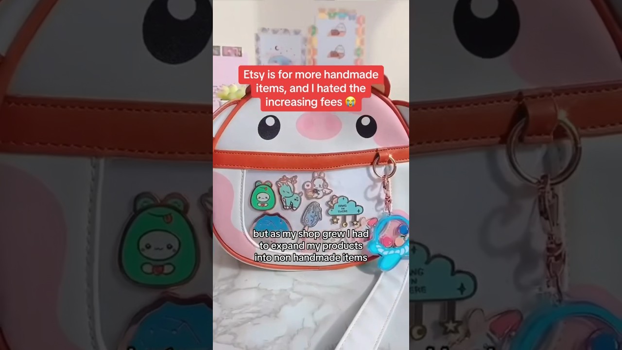 Why I QUIT etsy to start my own shop 🔪🎨#plush  #smallbusiness