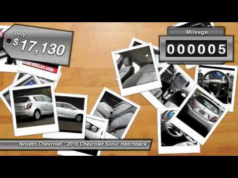 2016 Chevrolet Sonic for sale in Novato, CA; Novato Chevrolet N6215