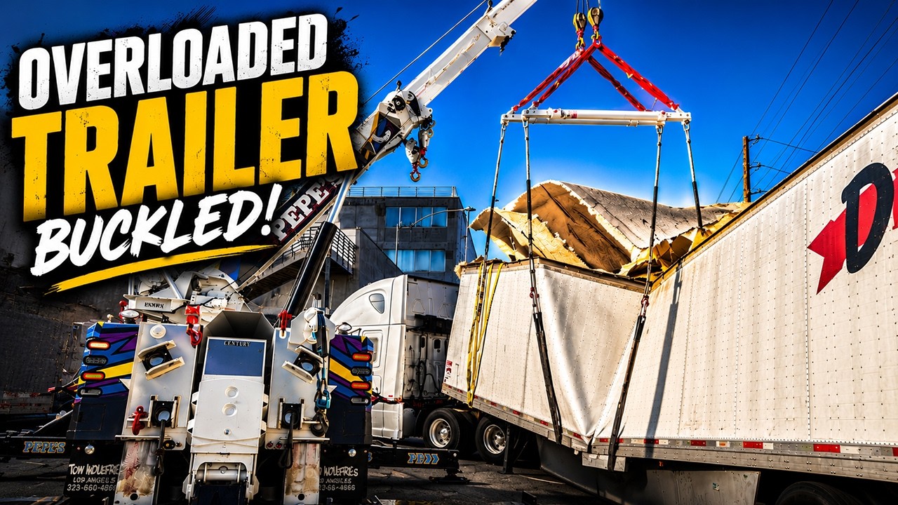 How Much Weight Folded This Trailer In Half?