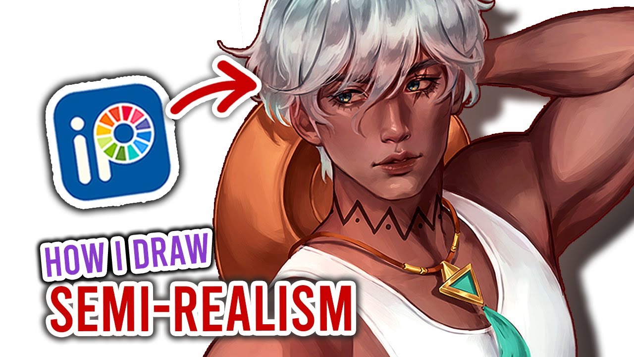 How I Draw SEMI-REALISM in IBISPAINT | My Most Updated Semi-Realism Tutorial 2025