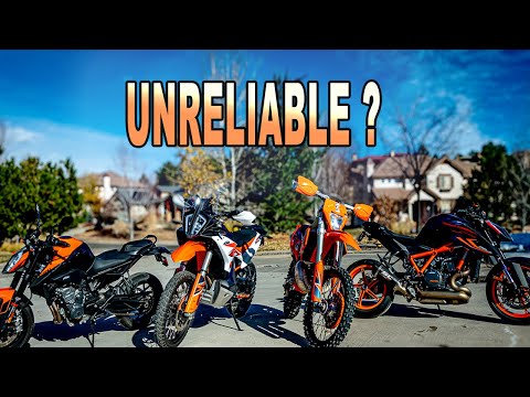 ARE KTM’s REALLY UNRELIABLE? Let's look at the data.