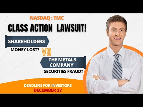 TMC Stock News Daily (#TMC) TMC Stock 📉 SHAREHOLDERS In Metals Company Inc Securities Class Action