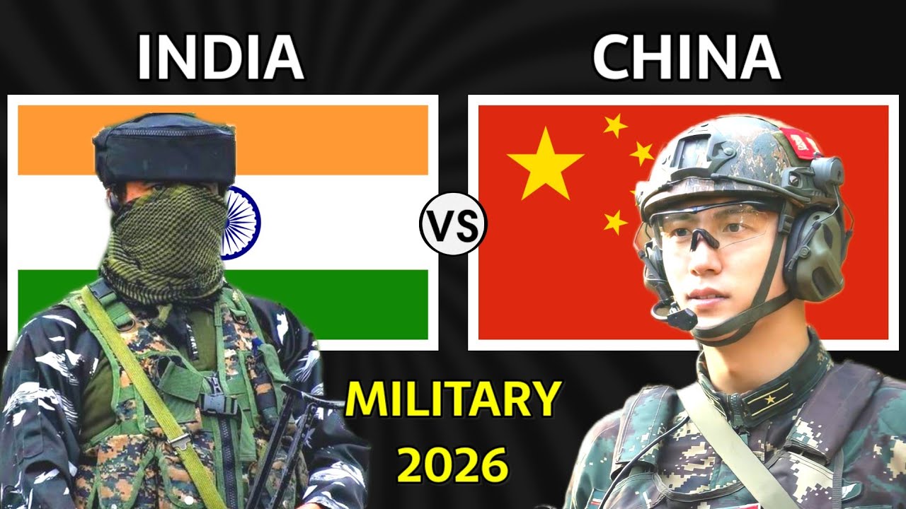 India vs China Military Power Comparison 2026