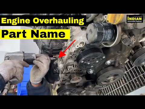 Engine Overhauling Video With Explanations In Hindi || Car Engine Part Names