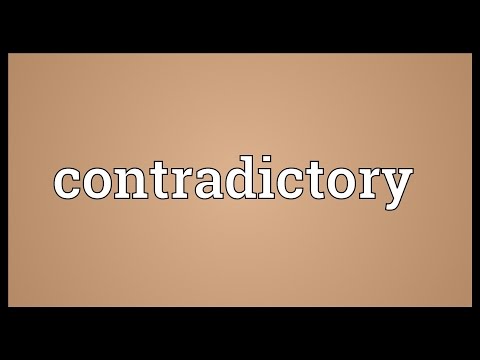 Contradictory Meaning