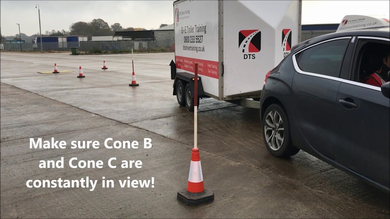 DTS Driver Training - Trailer Test Reversing Exercise
