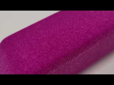 Enhancing surface finishes using flock