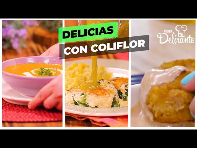 Receta facil de coliflor capeada rica