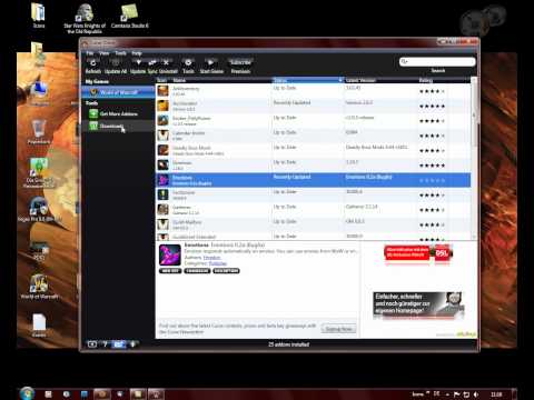 World of Warcraft - Addons installieren: Curse Client