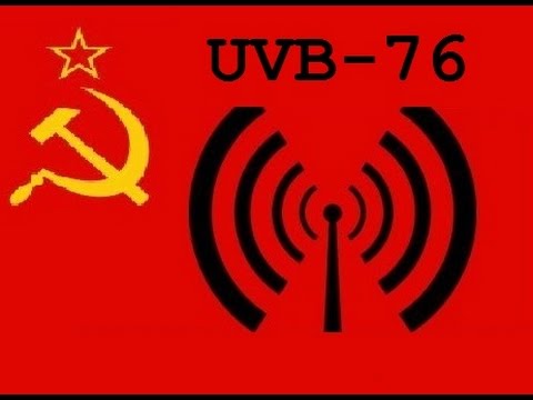 Modem or phone line transmitting on top of UVB-76 frequency