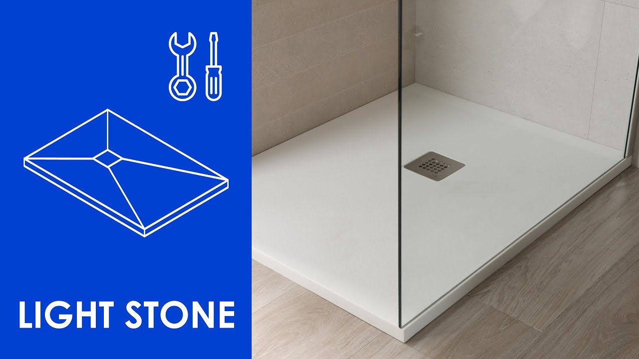 Installation du receveur de douche Light Stone | Noken