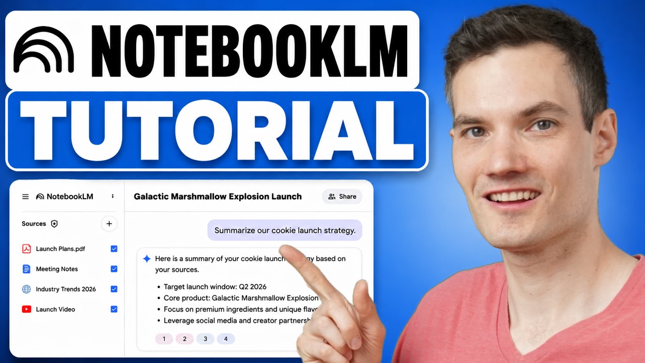NotebookLM Tutorial for Beginners