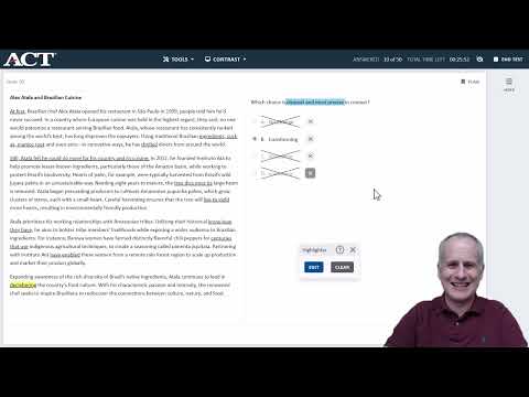 Full 2025 Digital ACT English Section Walkthrough Using Official ACT Practice Exam