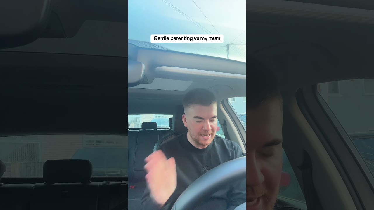 Gentle parenting vs my mum #comedyshorts #shorts #comedy