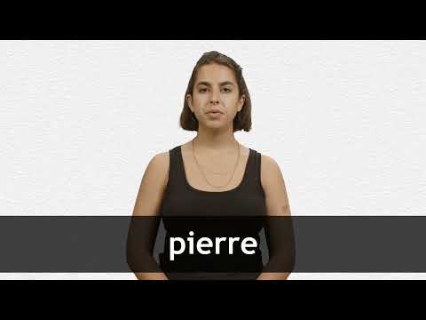English Translation of “PIERRE” | Collins French-English Dictionary