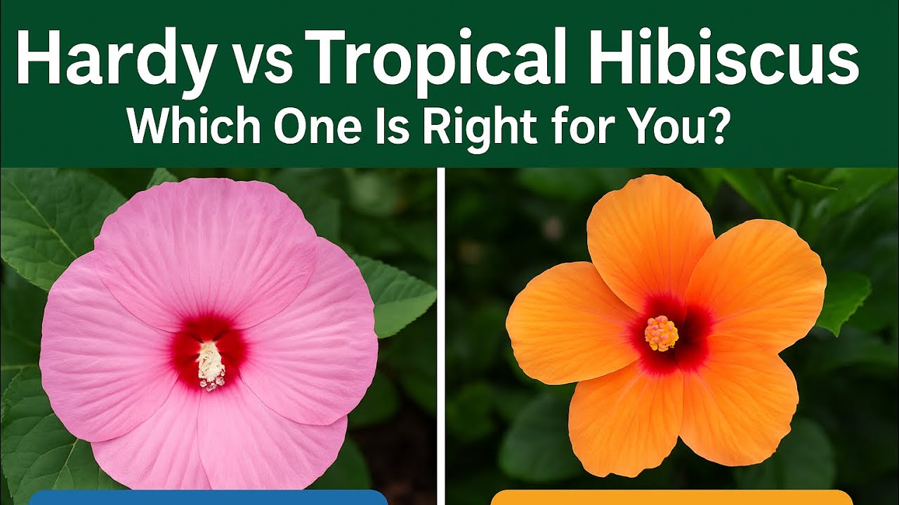 Tropical Vs Hardy Hibiscus: Which one is right for you?