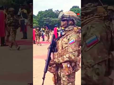 Ibrahim Traore's Russian bodyguards #aes #burkinafaso #burkinafasomilitary
