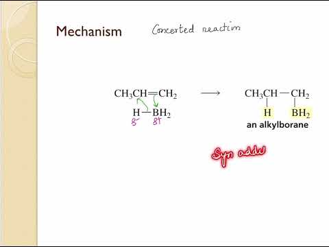 Reaction 4: Hydroboration of Alkenes