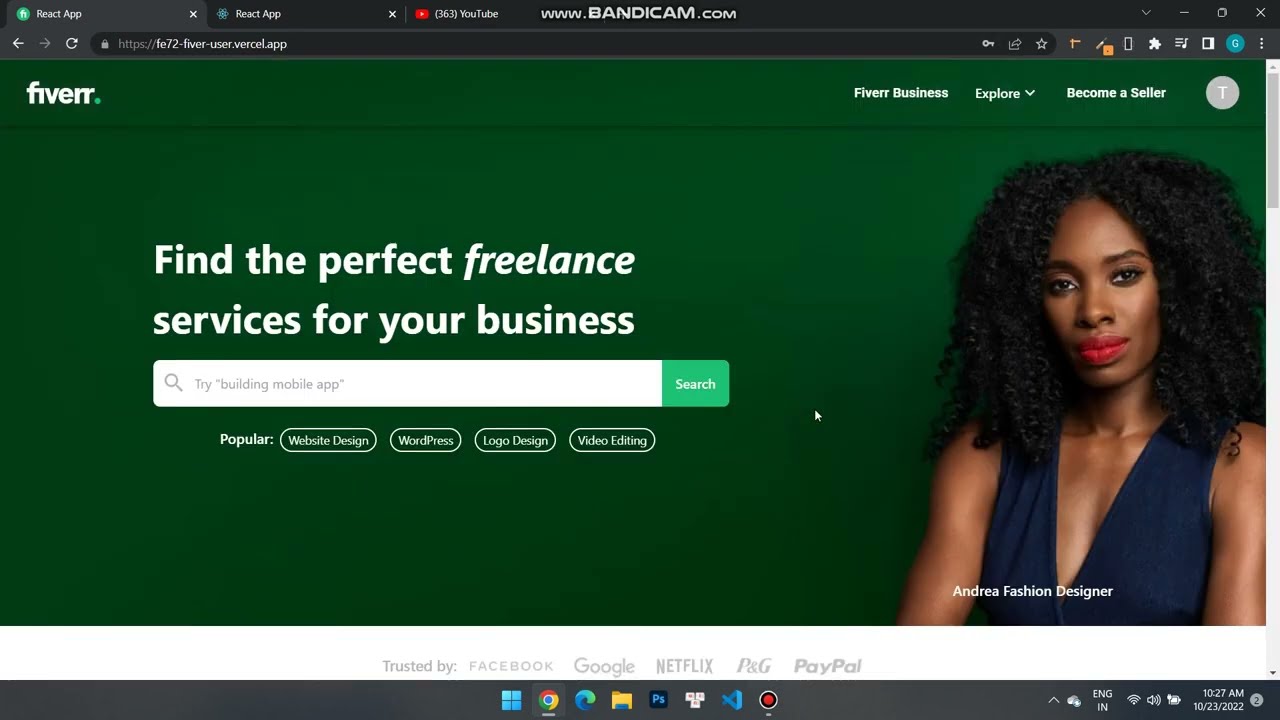 Cybersoft | FE72 | Final Project | Fiverr App Clone | ReactJS