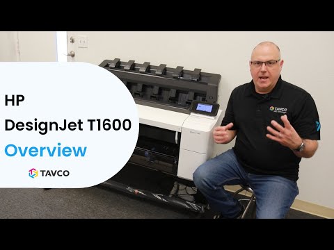 Discover the HP DesignJet T1600