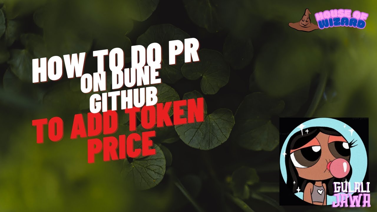 How to do PR on DUNE Github to add Token Price