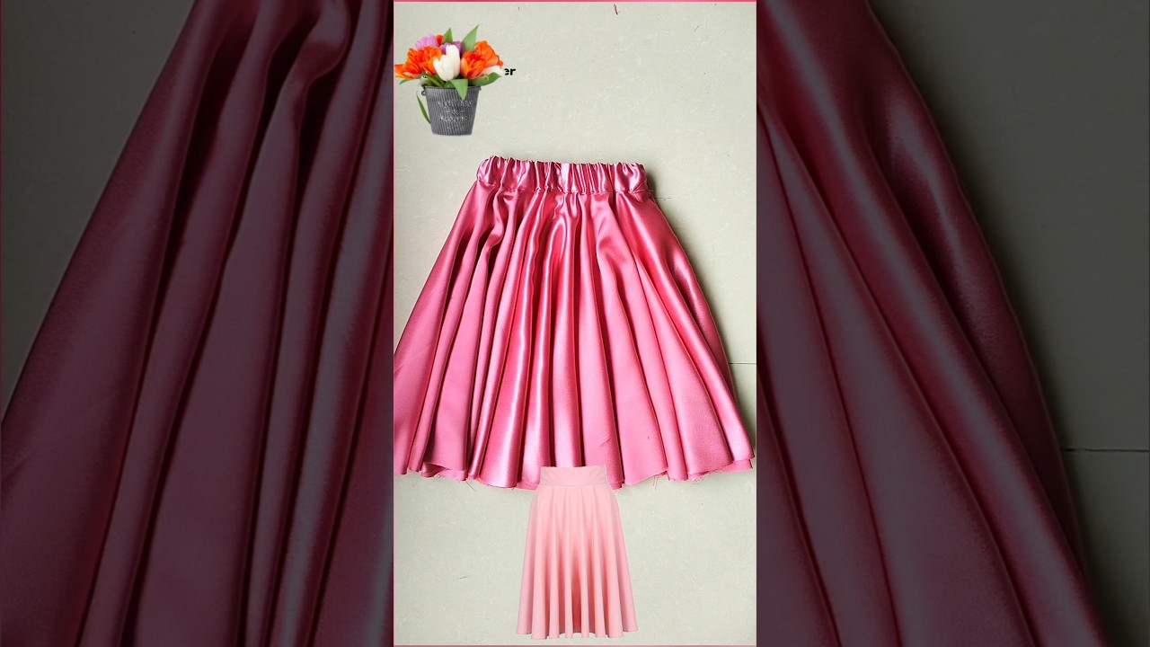 Easy Skirt Cutting and Stitching | Step by Step Sewing Tutorial