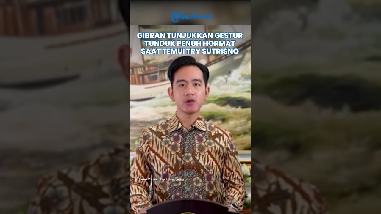 Seusai Ramai Isu Pemakzulan Wakil Presiden RI, Gibran Tunjukkan Hormat ...