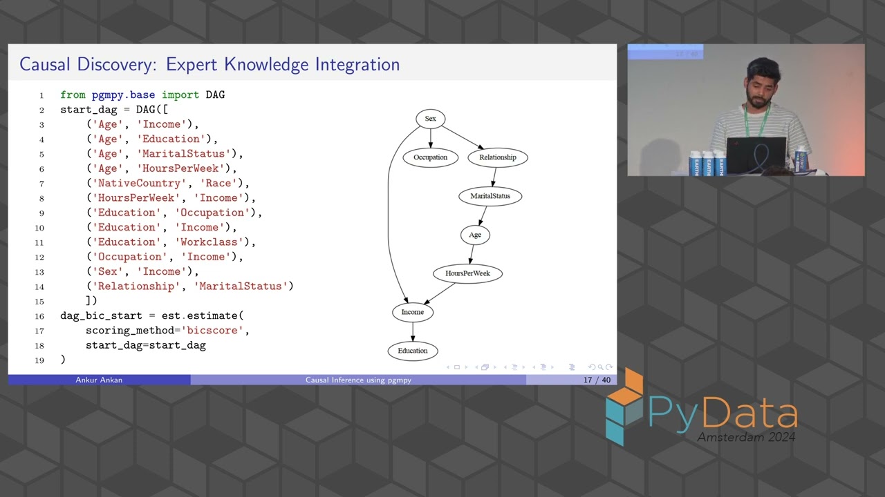 Ankur Ankan - Introduction to Causal Inference using pgmpy | PyData Amsterdam 2024