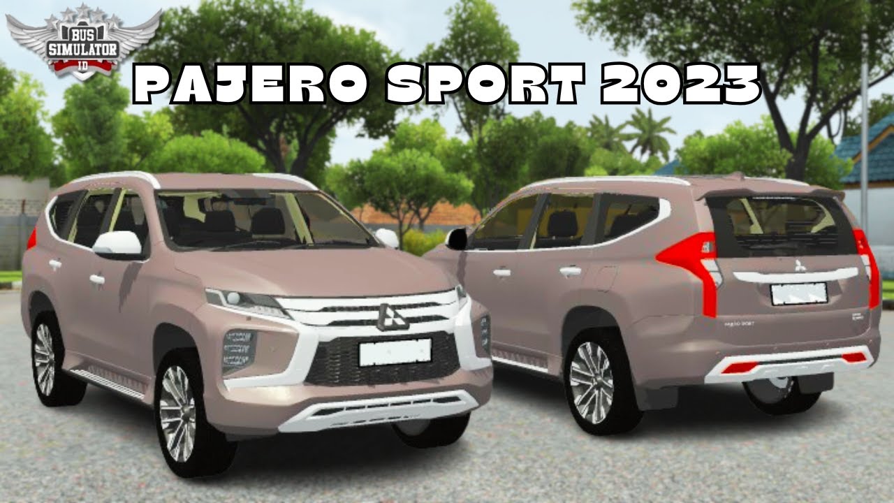 SHARE MOD MITSUBISHI PAJERO SPORT DAKAR ULTIMATE _ BUS SIMULATOR INDONESIA