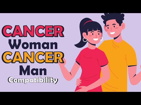 Cancer Woman and Cancer Man Compatibility