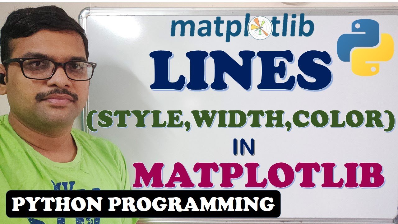 LINES(STYLE,WIDTH,COLOR) IN MATPLOTLIB || LINE PROPERTIES IN MATPLOTLIB || PYTHON PROGRAMMING