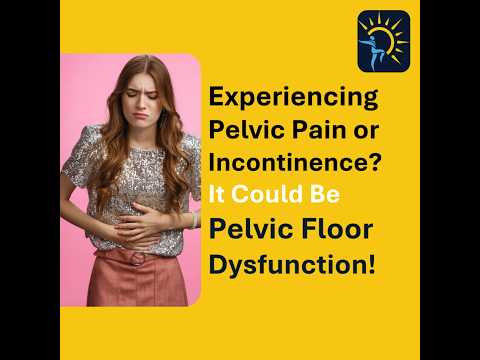 Experiencing pelvic pain or incontinence? It could be pelvic floor dysfunction. #o2d3physio