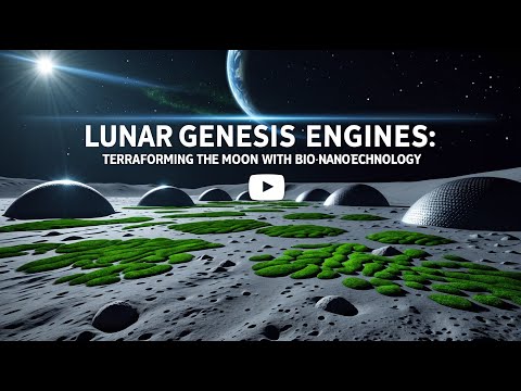 Lunar Genesis Engines: Terraforming the Moon with Bio-Nanotechnology