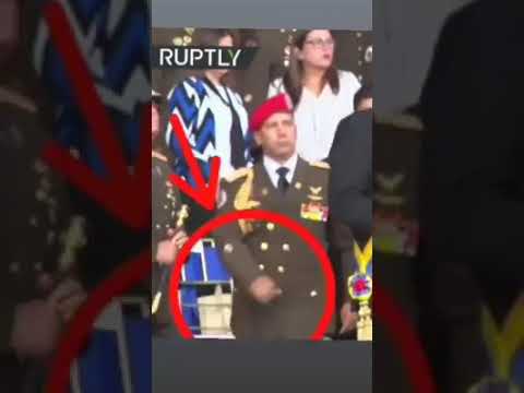 Atentado a Nicolás Maduro es falso, Padrino López detona desde su bastón el drone