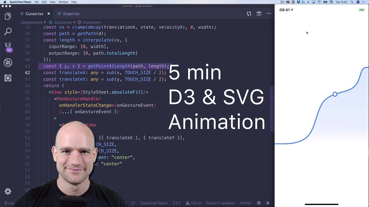 The 5-minute React Native D3 & SVG Animation