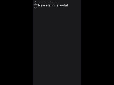 New slang is AWFUL 🤔 #shorts (r/unpopularopinion)