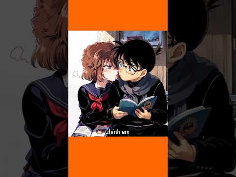 Conan mê Haibara quá chừng #conan #haibara #anime #shorts