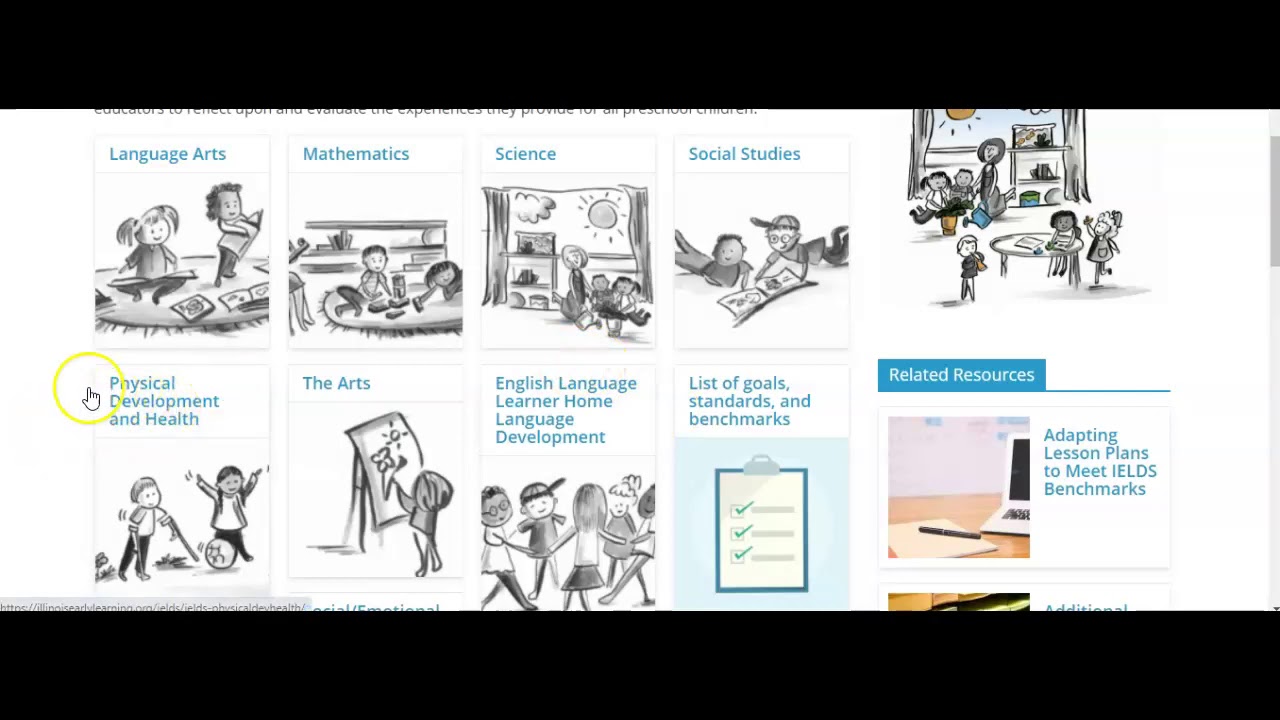 ECE 115: Accessing the IL Early Learning Standards