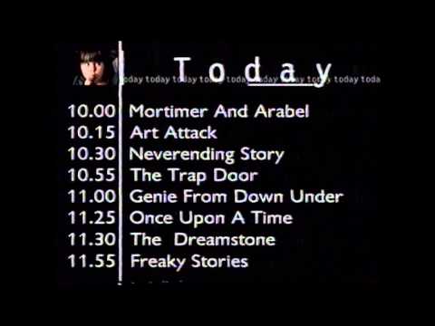 ABC TV - Monday Morning Programme Schedule (12/7/1999)