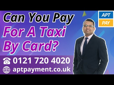 CAN YOU PAY FOR A TAXI BY CARD?