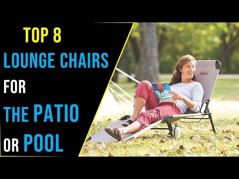 ✅Best Lounge Chairs for the Patio or Pool in 2022-2023 | Top 8 Best Pool Lounge Chairs - Reviews