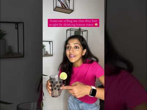 Does Lemon Water help you lose weight? 🤔 #Shorts
