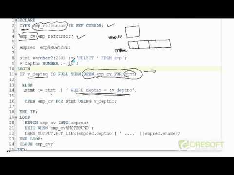 Oracle PL/SQL Reference Cursor | BLOG DO ALEXANDRE PIRES