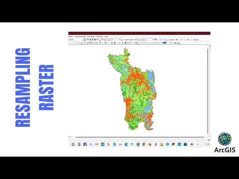 How to Change Cell/Pixel Size (Resampling) of a Raster Using ArcGIS