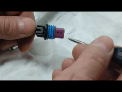 DE-PINNING A DELPHI ELECTRICAL CONNECTOR FOR GM LS ENGINES